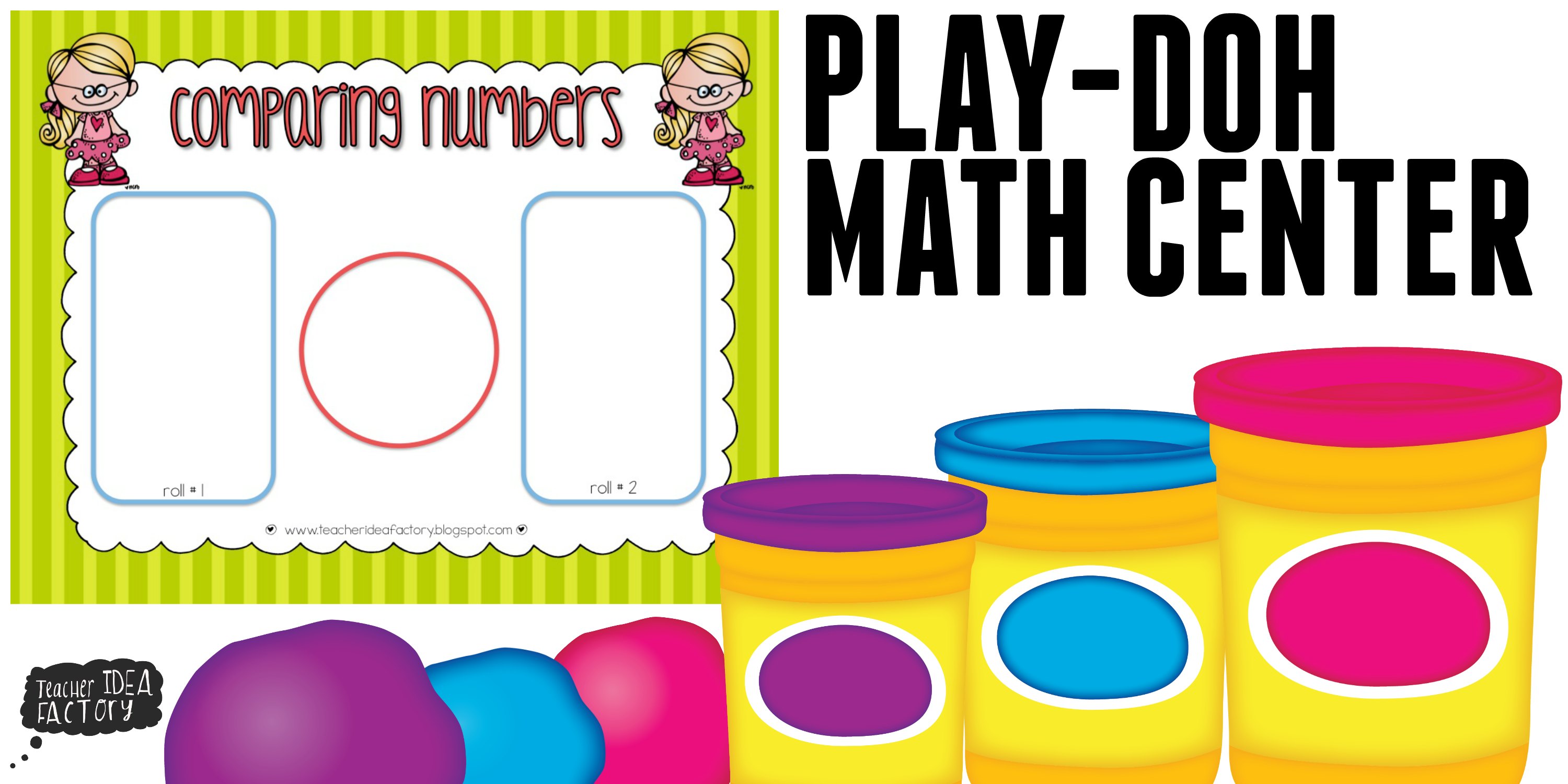 play-doh-comparing - Teacher Idea Factory