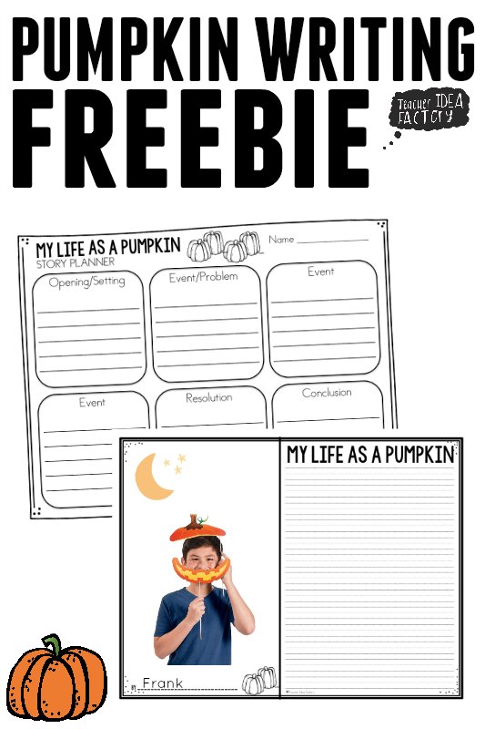 Pumpkin writing freebie Teacher Idea Factory Pumpkin writing freebie Teacher Idea Factory